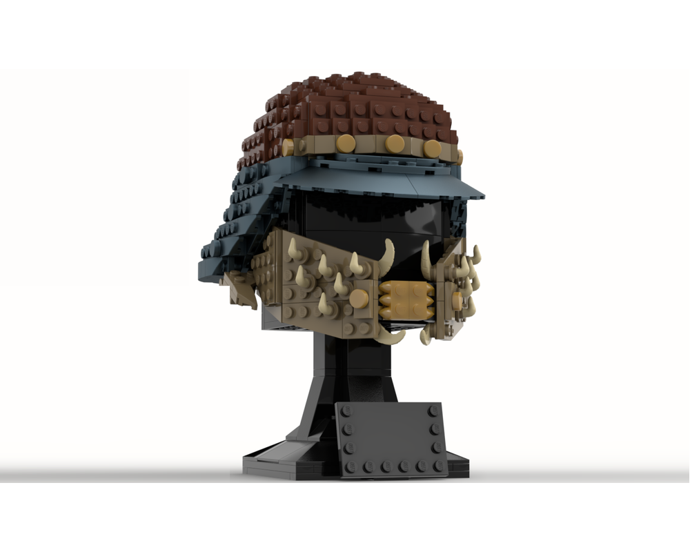 LEGO MOC Lando Calrissian Skiff Guard Helmet by Albo.Lego | Rebrickable ...
