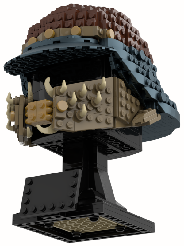 LEGO MOC Lando Calrissian Skiff Guard Helmet by Albo.Lego | Rebrickable ...