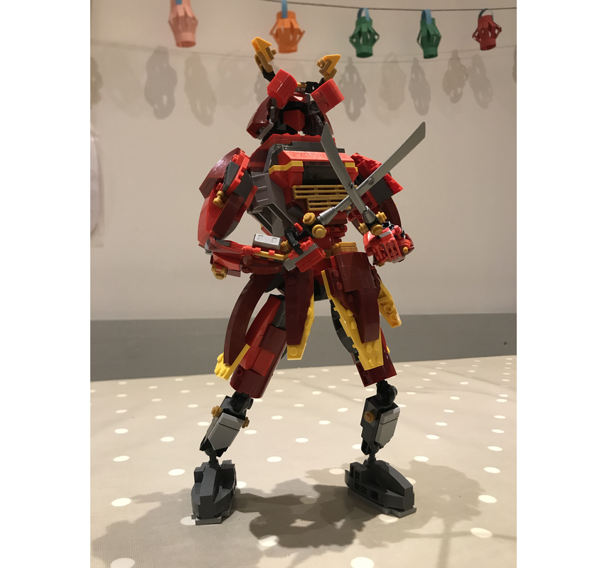 LEGO MOC Samurai Mech by tomclarke | Rebrickable - Build with LEGO