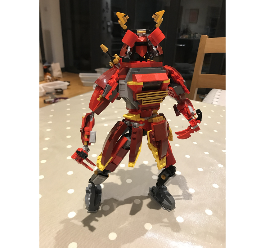 LEGO MOC Samurai Mech by tomclarke | Rebrickable - Build with LEGO