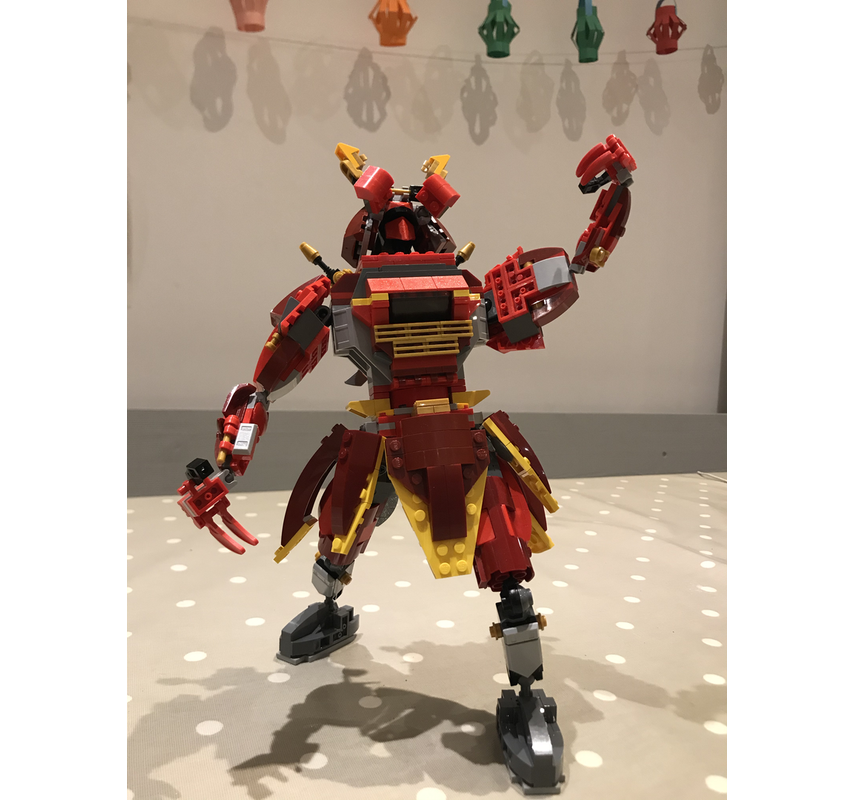 LEGO MOC Samurai Mech by tomclarke | Rebrickable - Build with LEGO
