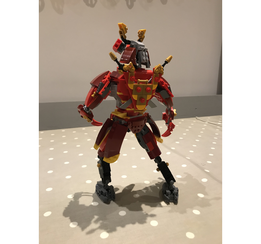LEGO MOC Samurai Mech by tomclarke | Rebrickable - Build with LEGO