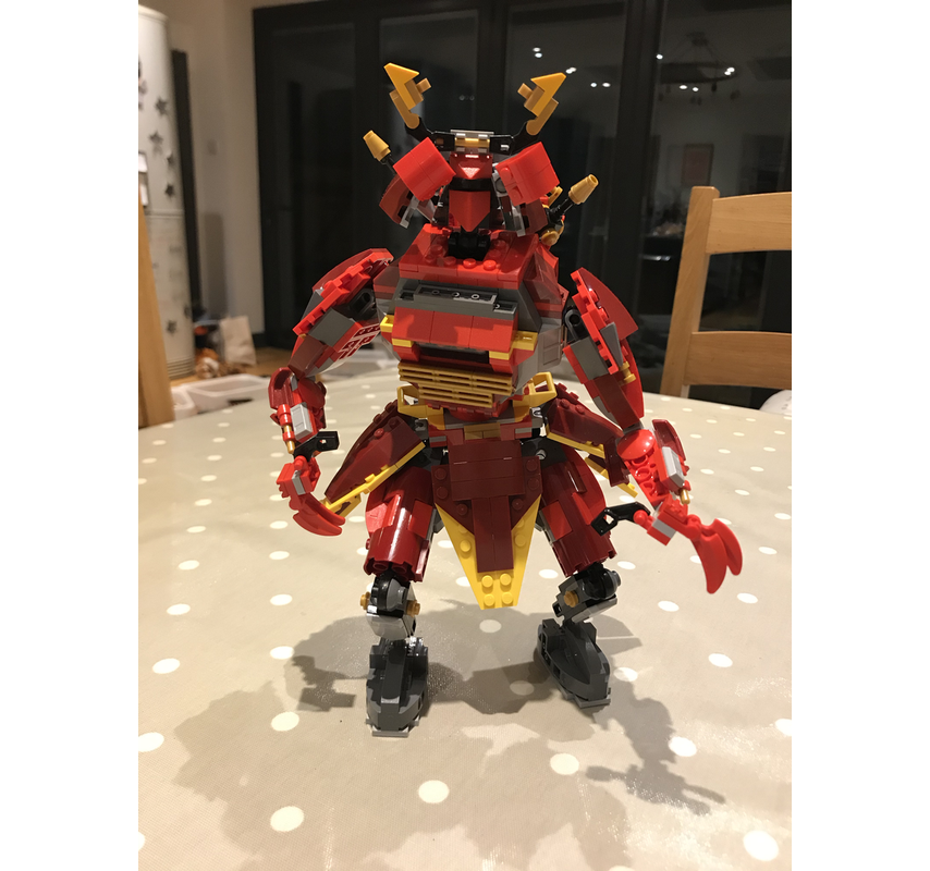LEGO MOC Samurai Mech by tomclarke | Rebrickable - Build with LEGO