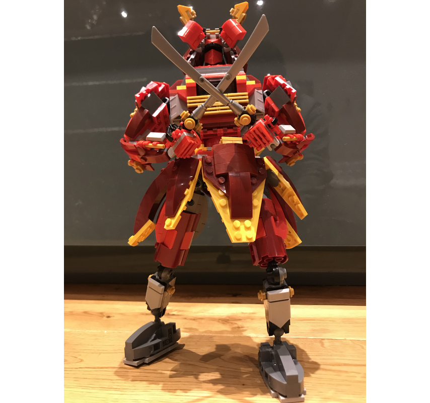 LEGO MOC Samurai Mech by tomclarke | Rebrickable - Build with LEGO