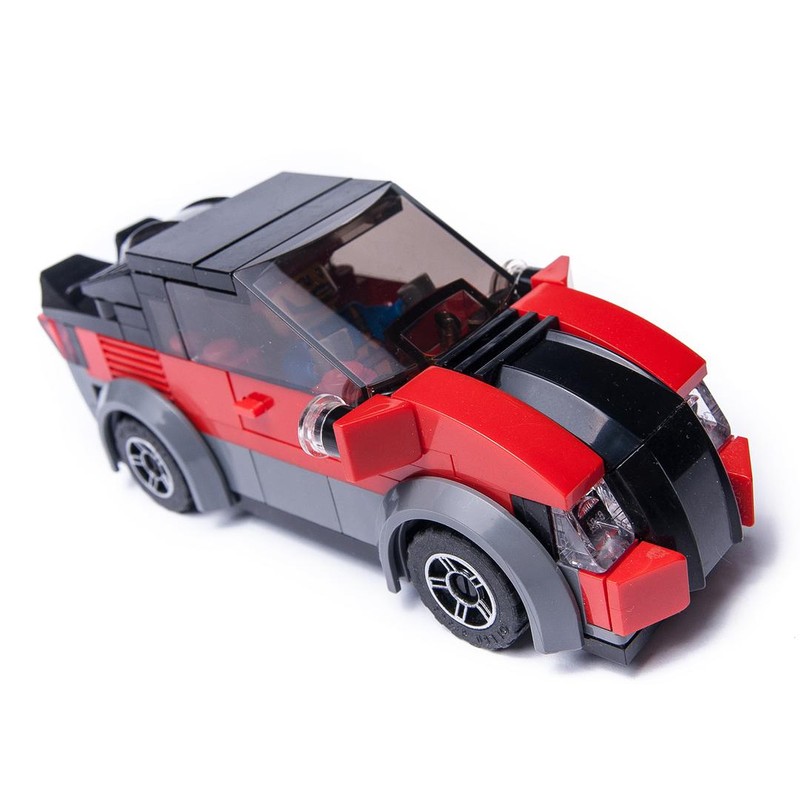 LEGO MOC red sports car by Keep On Bricking | Rebrickable - Build with LEGO
