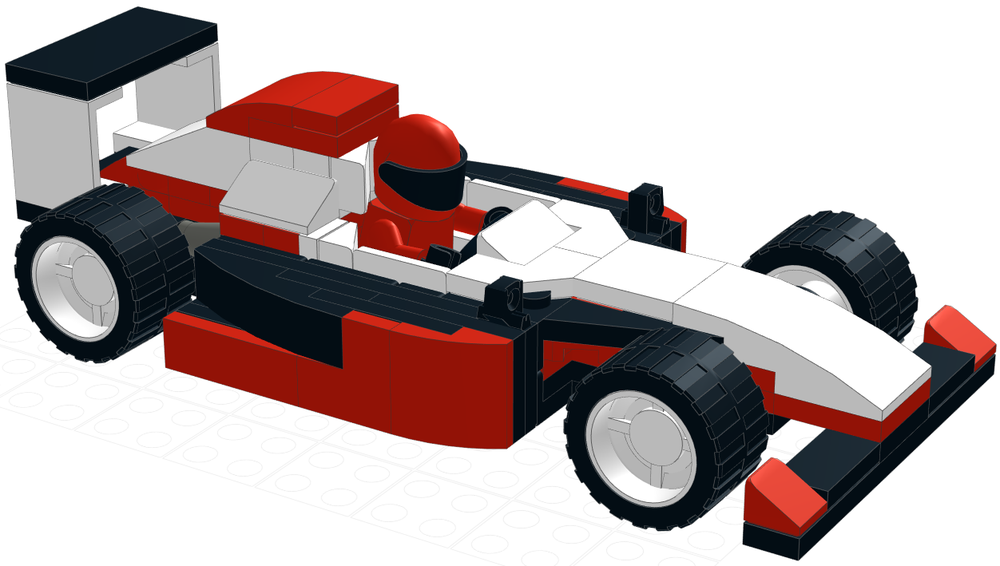 LEGO MOC Formula Car by w5afol | Rebrickable - Build with LEGO