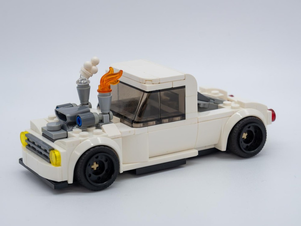 Lego Moc Ford F 250 Hotrod By Giakime Brick Rebrickable Build With Lego