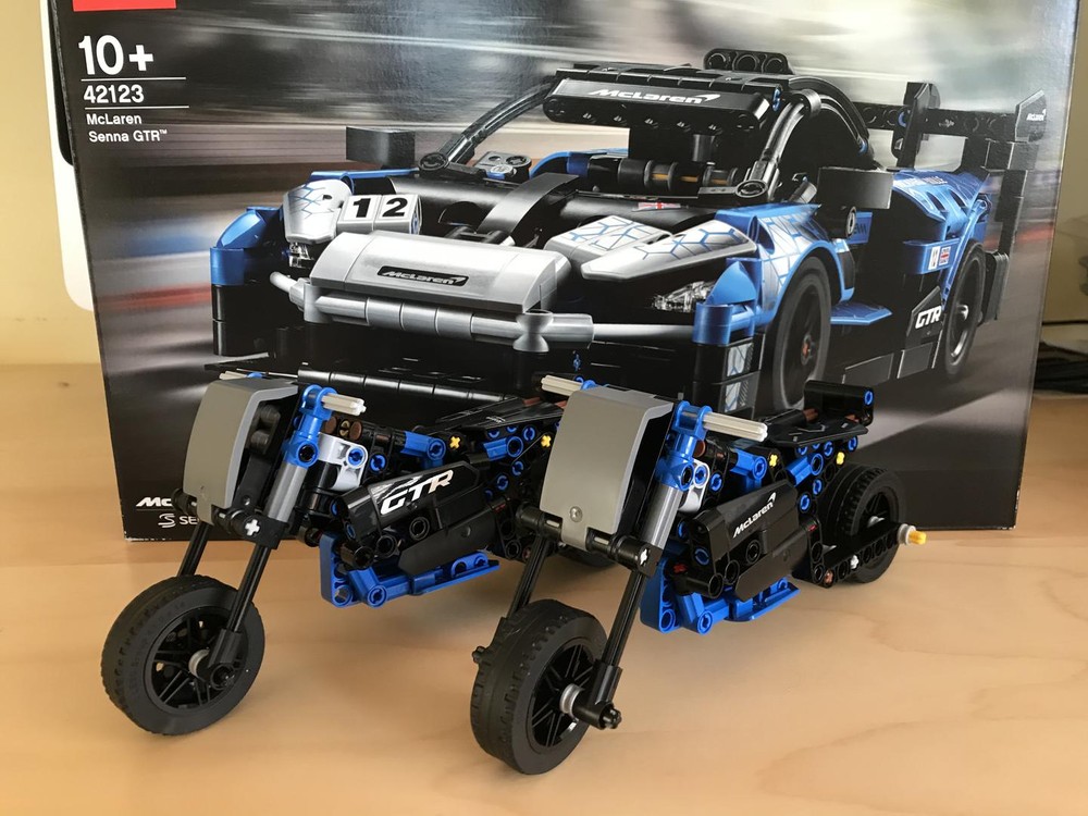 LEGO MOC twin stunt bikes 42123 alt by Bricklab2006 | Rebrickable ...