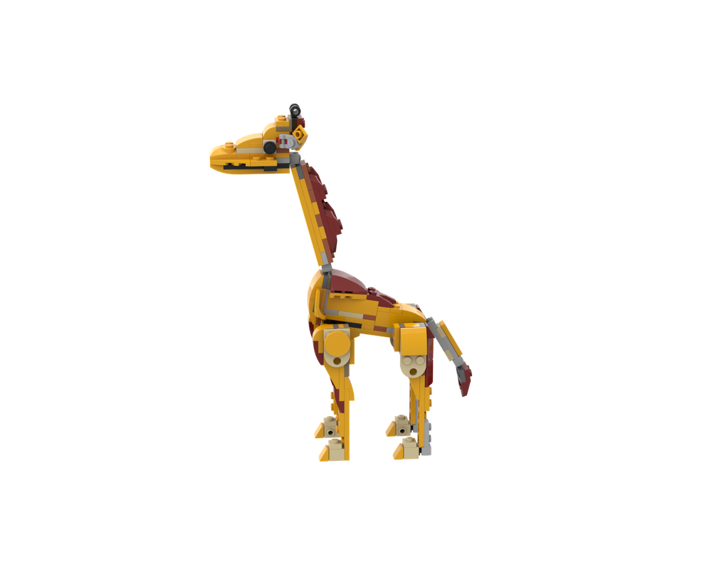 LEGO MOC Giraffe 31112 Alternate by bricksmartworkshop | Rebrickable ...
