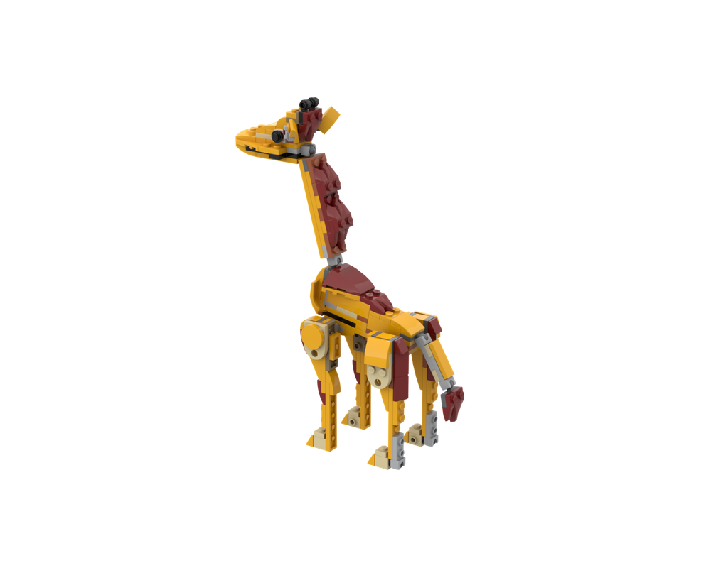 LEGO MOC Giraffe 31112 Alternate by bricksmartworkshop | Rebrickable ...