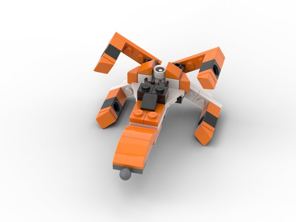LEGO MOC 30285 Tiger X-Wing by plastic.ati | Rebrickable - Build with LEGO