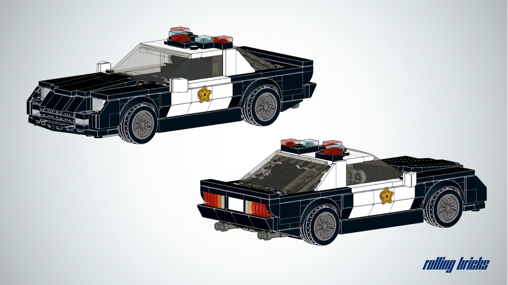 LEGO MOC 1992 Chevrolet Camaro CHP by RollingBricks | Rebrickable ...
