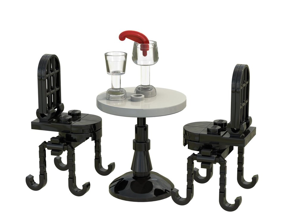 LEGO MOC Tables & Chairs - Dining Edition by Thomus_Bean | Rebrickable ...