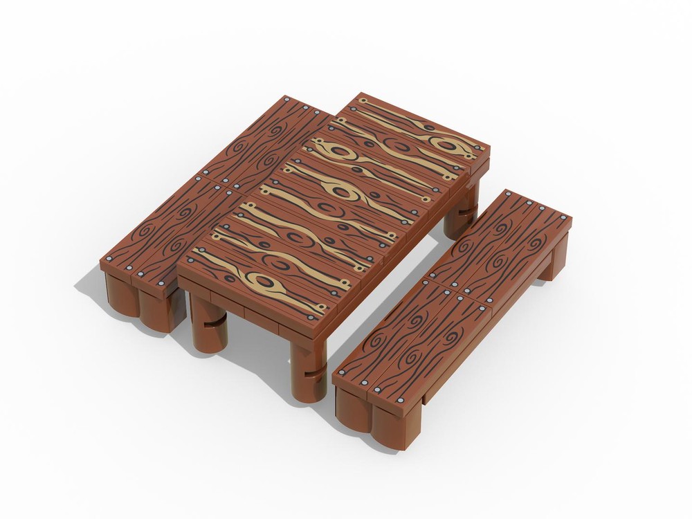 LEGO MOC Tables & Chairs - Dining Edition by Thomus_Bean | Rebrickable ...