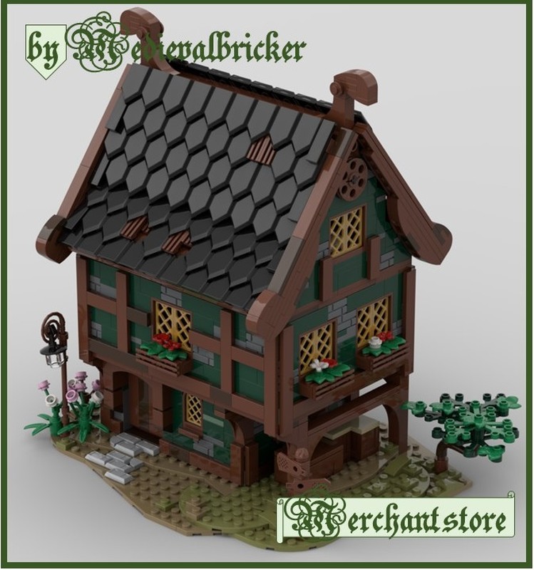 LEGO MOC Medieval merchant store MOC by medievalbricker | Rebrickable ...