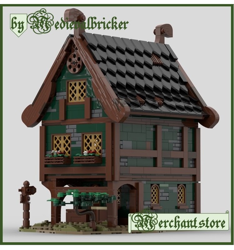 LEGO MOC Medieval merchant store MOC by medievalbricker | Rebrickable ...