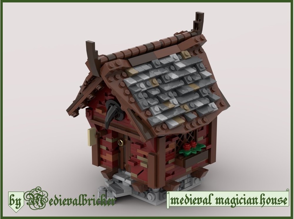 LEGO MOC Medieval Magician house MOC by medievalbricker | Rebrickable ...