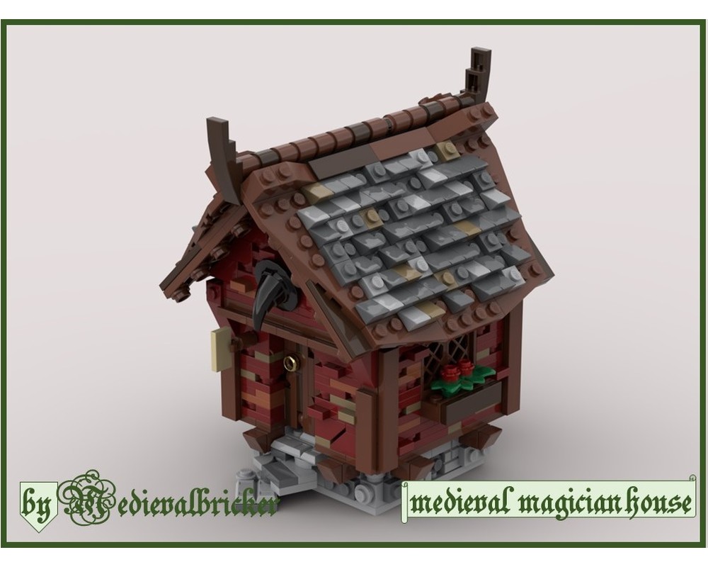 LEGO MOC Medieval Magician house MOC by medievalbricker | Rebrickable ...