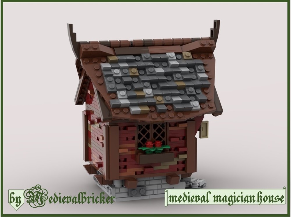 LEGO MOC Medieval Magician house MOC by medievalbricker | Rebrickable ...