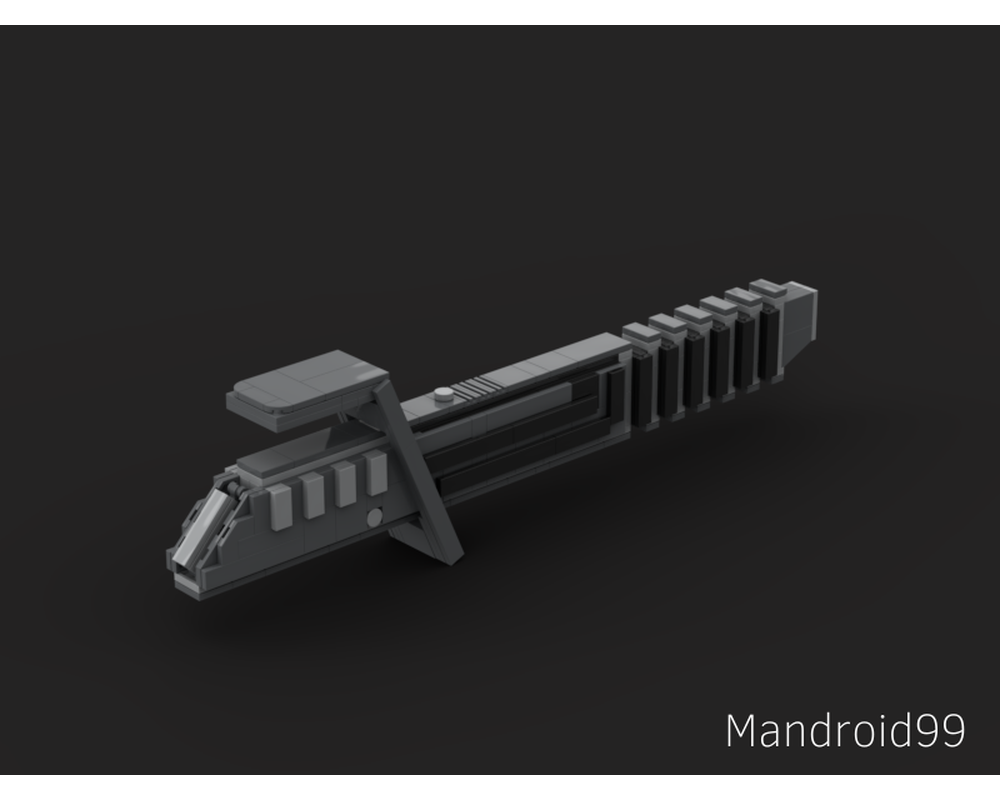 LEGO MOC Darksaber replica by mandroid99 | Rebrickable - Build with LEGO