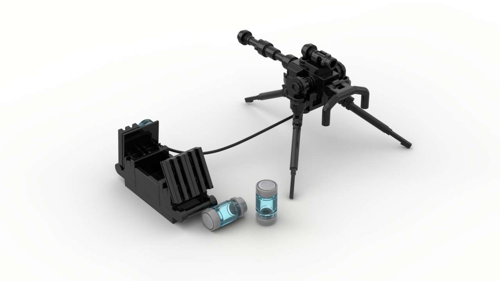 LEGO MOC Imperial Light E-Net Blaster by Blue Brick | Rebrickable ...