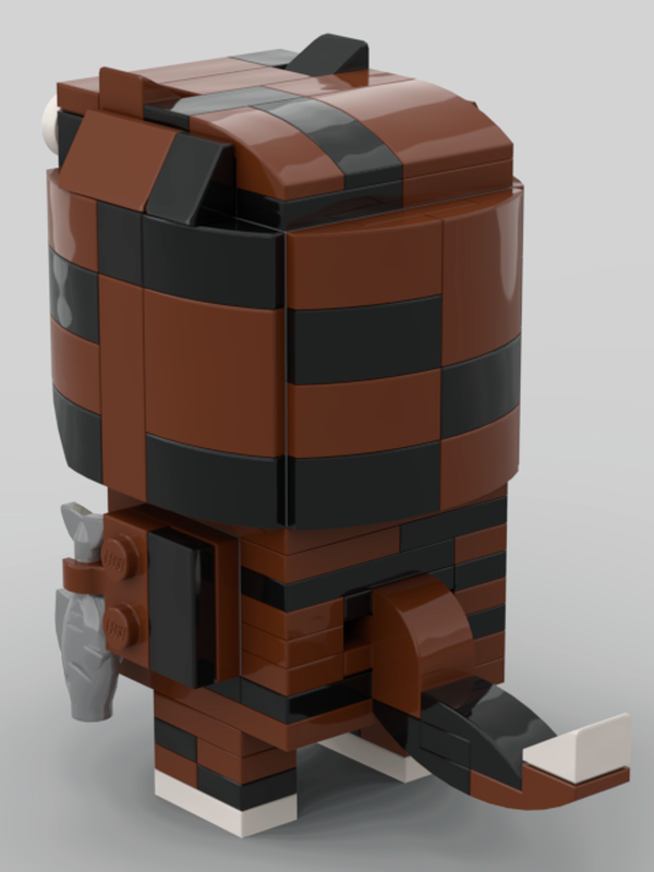 LEGO MOC Cat Suit Brickheadz by Nicole1 | Rebrickable - Build with LEGO