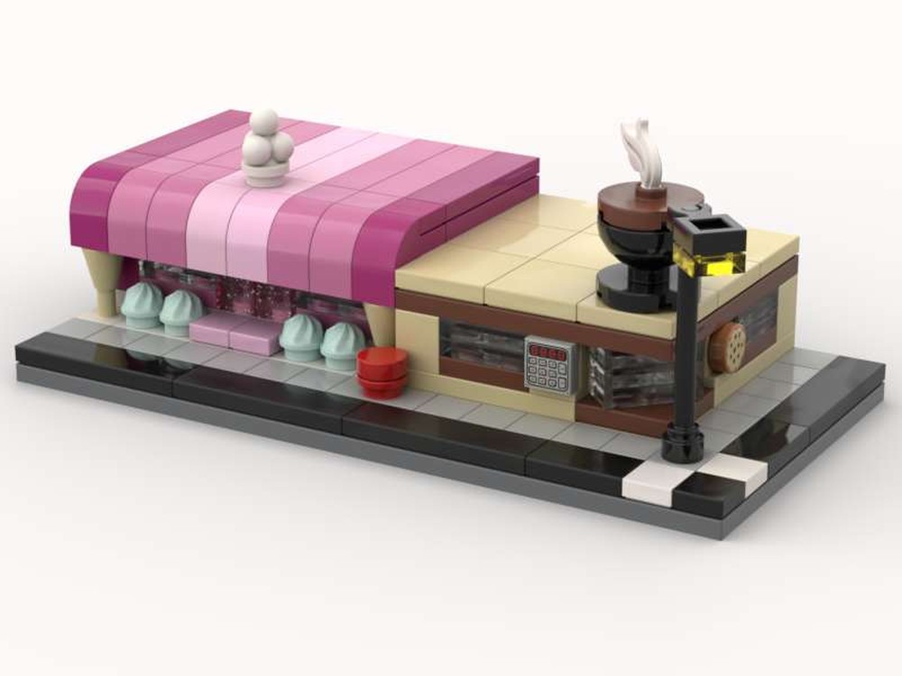 Lego Moc Modular Shops 2 By Meregt Rebrickable Build With Lego