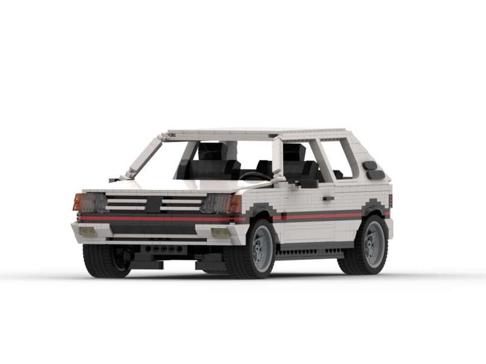 LEGO MOC Peugeot 205 gti by tophy_legrand | Rebrickable - Build with LEGO