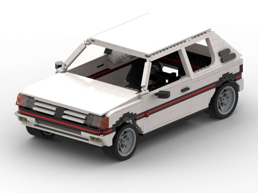 LEGO MOC Peugeot 205 gti by tophy_legrand | Rebrickable - Build with LEGO