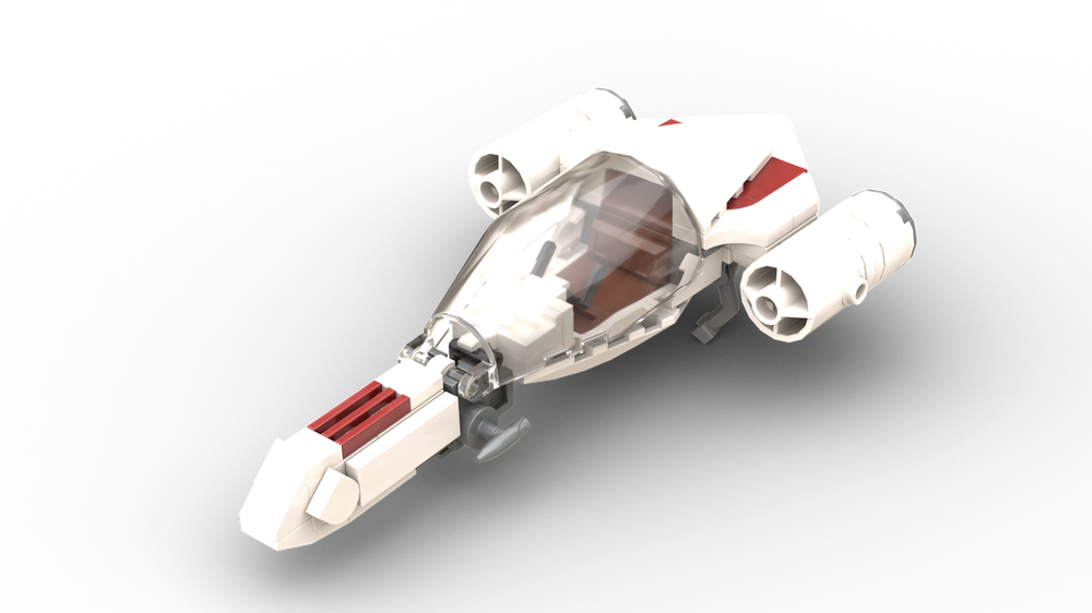 Lego Moc Ck 6 Swoop Bike Freeco Speeder By Bit Rebrickable Build