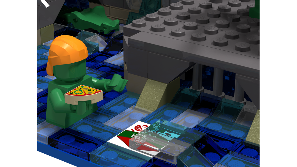 LEGO MOC TMNT: Sewer by Daddyniemi | Rebrickable - Build with LEGO