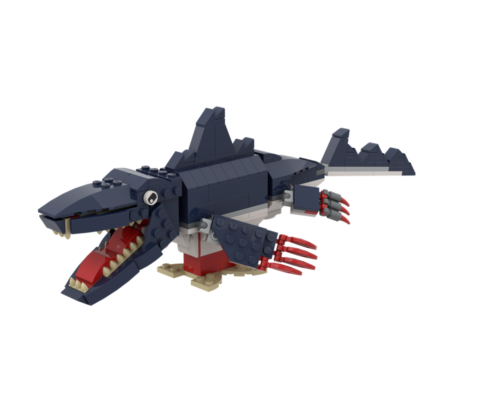 LEGO MOC Mr Snappy (Hungry Shark World) 31088 2 to 1 by ...