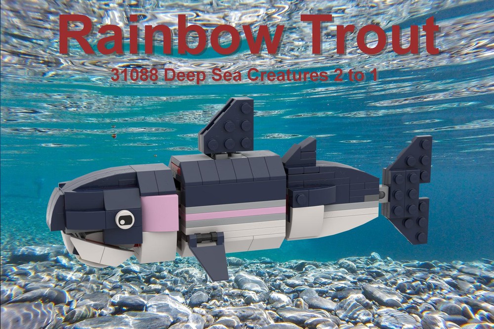 LEGO MOC Rainbow Trout 30188 2 to 1 by Janik | Rebrickable - Build with ...