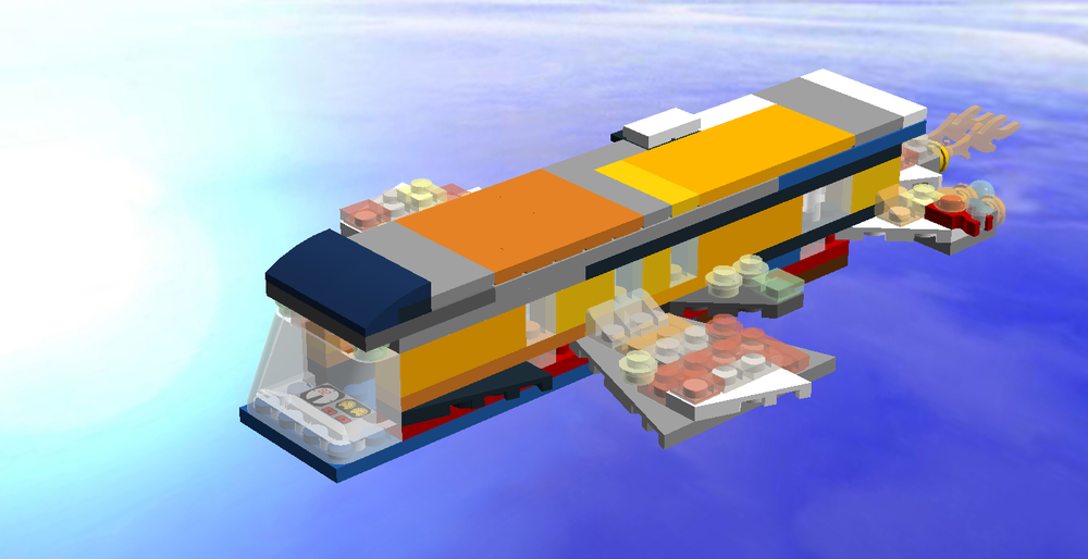 LEGO MOC-6678 Passenger Airplane by lewis695 | Rebrickable - Build with ...