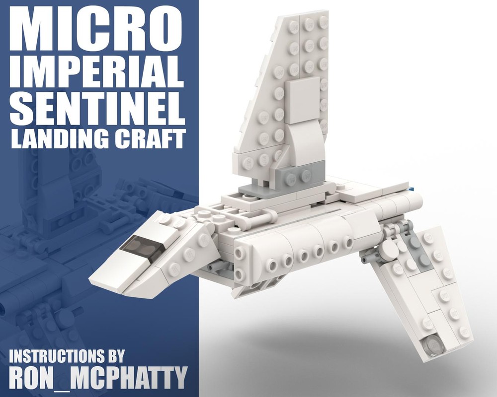 LEGO MOC Micro Imperial Sentinel Landing Craft by ron_mcphatty ...