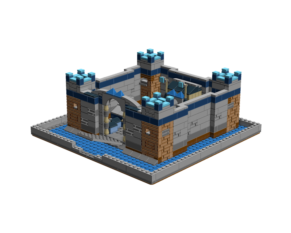 LEGO MOC Micro Castle by Marshbum | Rebrickable - Build with LEGO