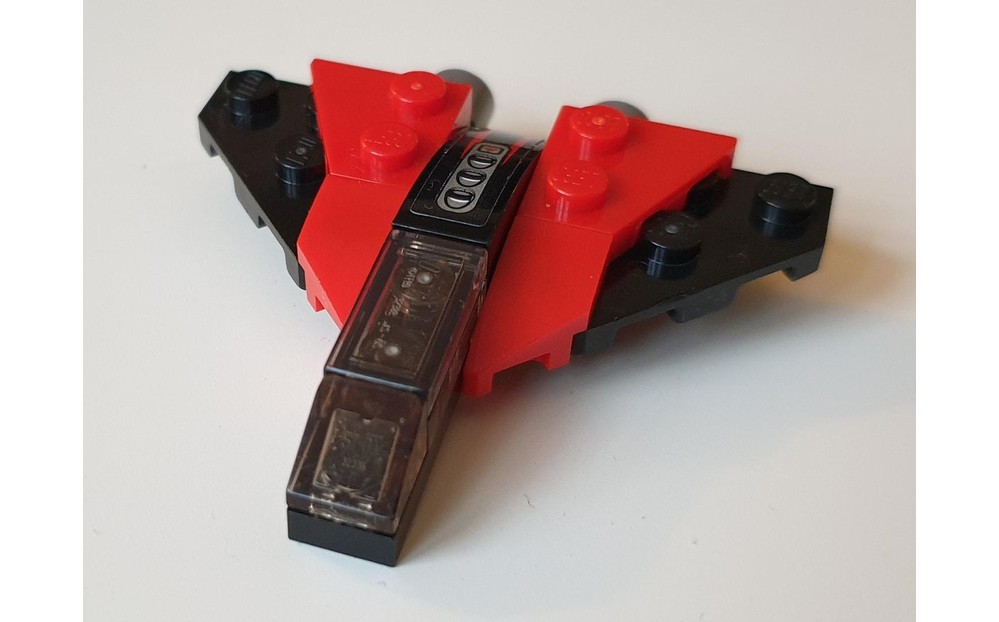LEGO MOC Microscale Jet by BricksByPeter | Rebrickable - Build with LEGO