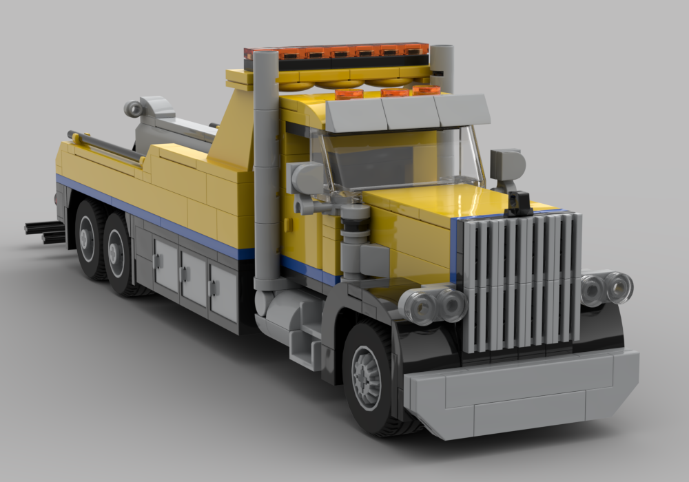 LEGO MOC Peterbilt 379 Tow Truck (Daycab) by SpeedHunCreations ...