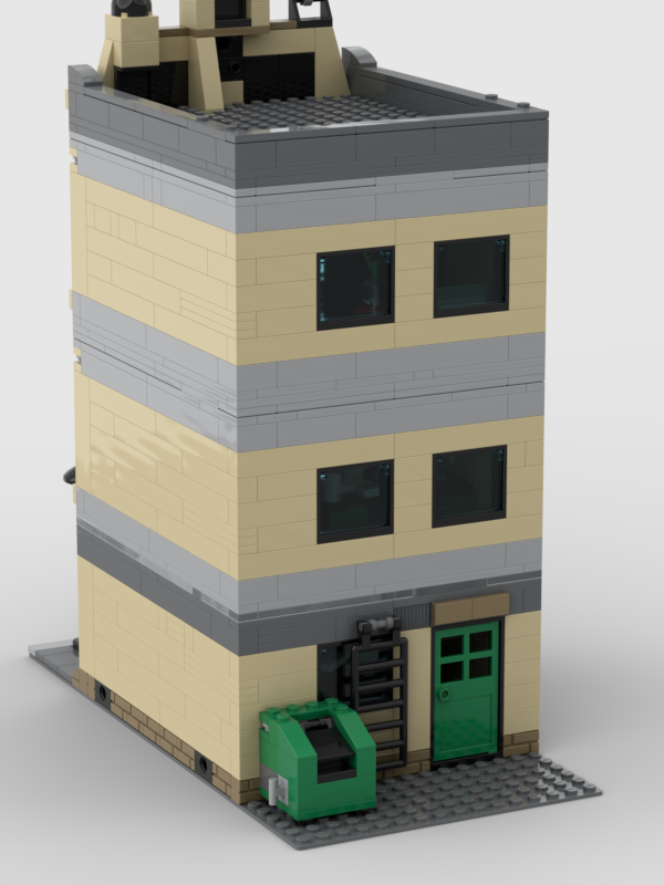 LEGO MOC Daily Bugle Modular by KTBrickworks | Rebrickable - Build with ...
