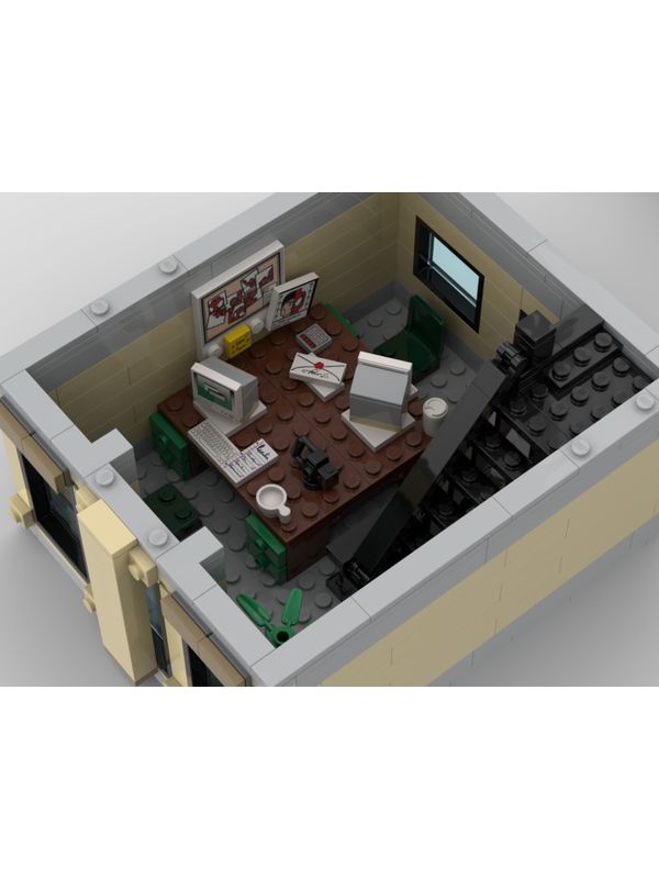 LEGO MOC Daily Bugle Modular by KTBrickworks | Rebrickable - Build with ...