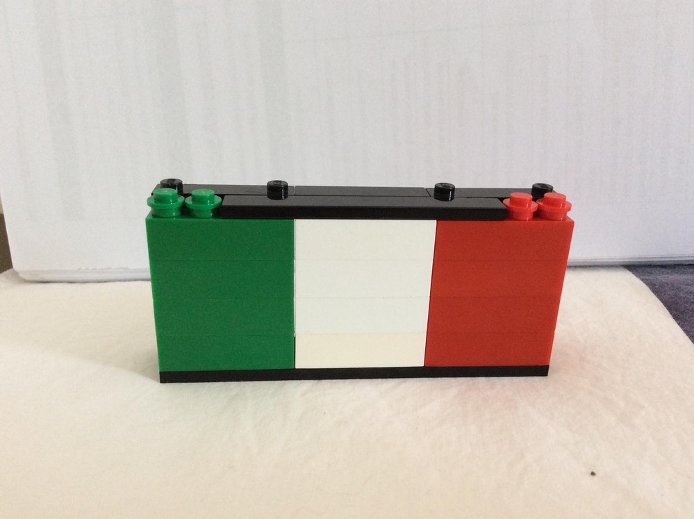 LEGO MOC the Italian flag by BEAR MOCS | Rebrickable - Build with LEGO