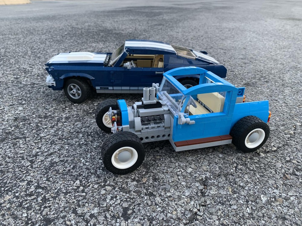 LEGO MOC 10252 Rat Rod by Axis Brick Designs | Rebrickable - Build with ...