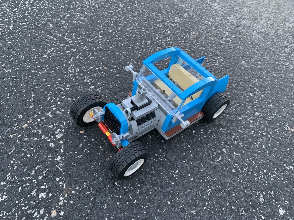 LEGO MOC 10252 Rat Rod by Axis Brick Designs | Rebrickable - Build with ...