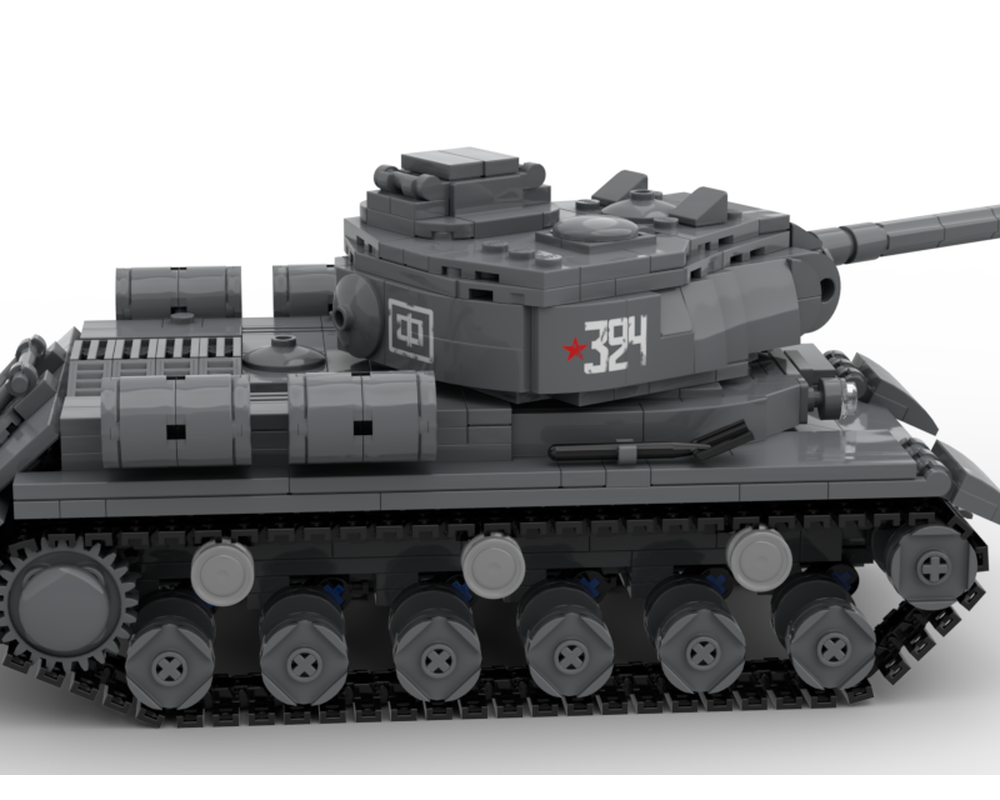 LEGO MOC IS-2 heavy tank by gunsofbrickston | Rebrickable - Build with LEGO