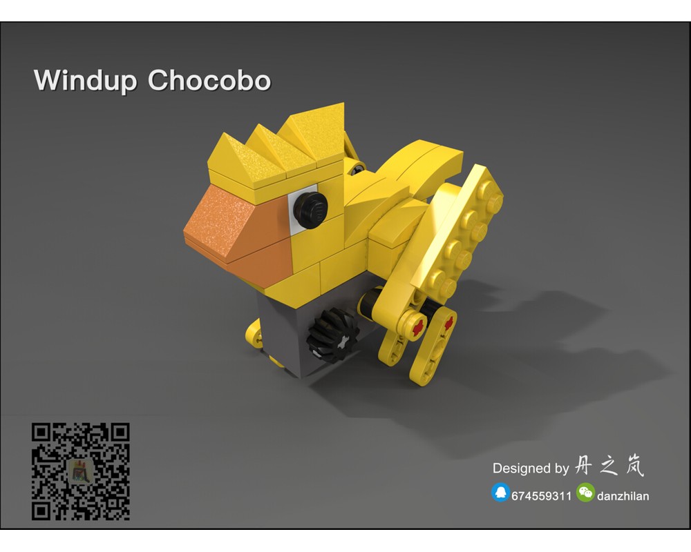 LEGO MOC-6700 Windup Chocobo (Technic 2016) | Rebrickable - Build with LEGO