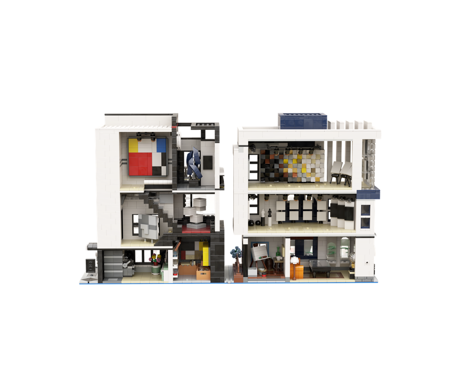 LEGO MOC Lego Art Gallery Modular 2021 by ohsojang by ohsojang ...