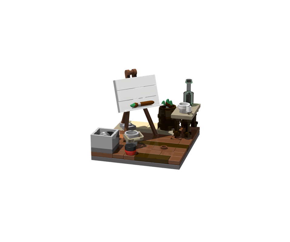 LEGO MOC Lego Art Gallery Modular 2021 by ohsojang by ohsojang ...