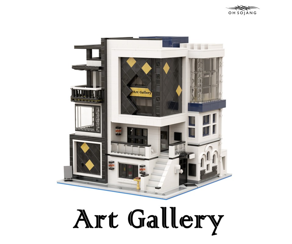 LEGO MOC Lego Art Gallery Modular 2021 by ohsojang by ohsojang ...