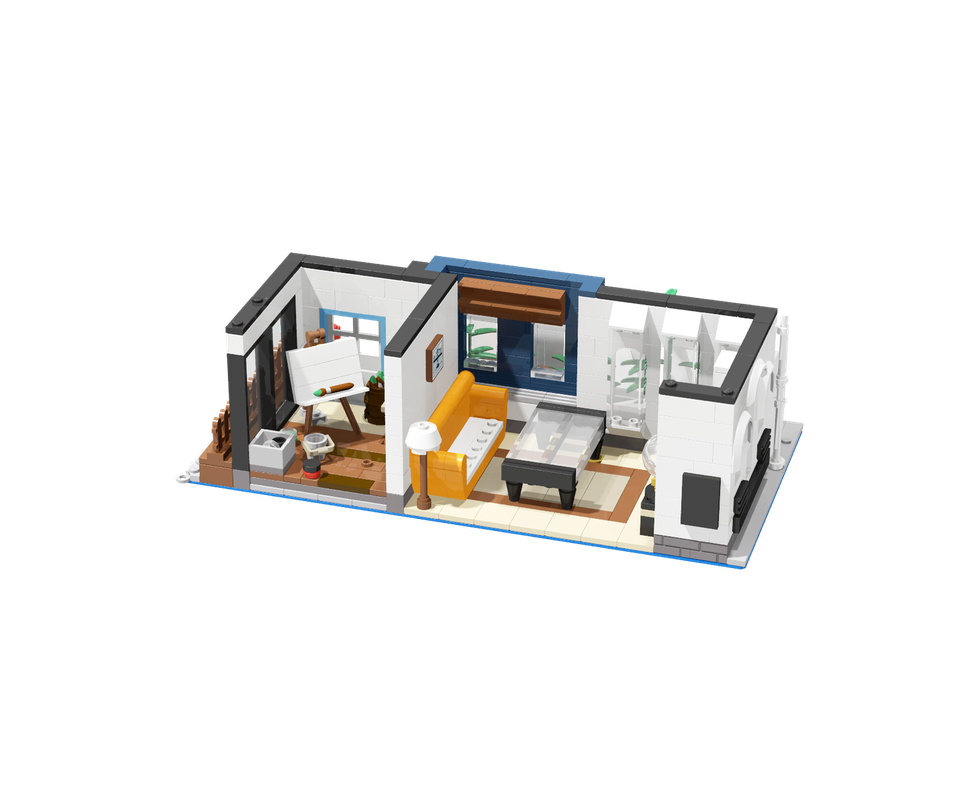 LEGO MOC Lego Art Gallery Modular 2021 by ohsojang by ohsojang ...