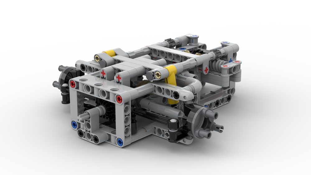 LEGO MOC front drift axle with independent suspension and adjusting the ...